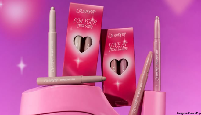 ColourPop lança coleção Heart to Get para o Valentine’s Day